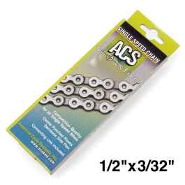 *ACS* crossfire single speed chain 106l (1/2×3/32) - BLUE LUG ONLINE STORE