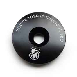 *MASH* Killing It stem cap (black) - BLUE LUG ONLINE STORE