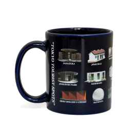 *BLUE LUG* tourist spots mug (navy) - BLUE LUG ONLINE STORE