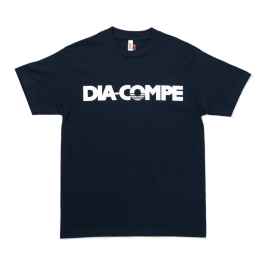 *DIA-COMPE* logo t-shirt (navy) - BLUE LUG ONLINE STORE