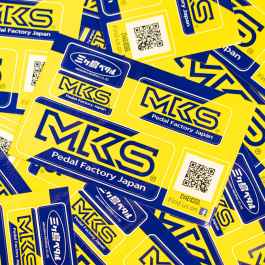 *MKS* logo sticker set - BLUE LUG ONLINE STORE