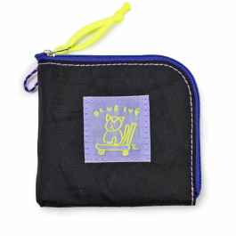 *BLUE LUG* L-wallet (x-pac black/purple) - BLUE LUG ONLINE STORE