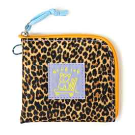 *BLUE LUG* L-wallet (leopard/orange) - BLUE LUG ONLINE STORE