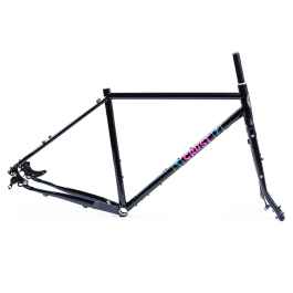 *CRUST BIKES* evasion frame (galaxy black) - BLUE LUG ONLINE STORE