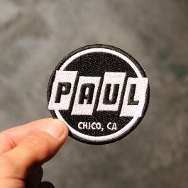 *PAUL* classic logo patch - BLUE LUG ONLINE STORE