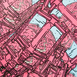 *MKS* gordito pedal sticker - BLUE LUG ONLINE STORE