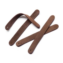 *BLUE LUG* leather zipper pulls (brown) - BLUE LUG ONLINE STORE