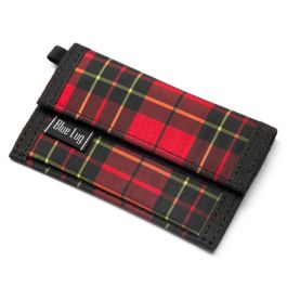 *BLUE LUG* micro wallet (red check) - BLUE LUG ONLINE STORE