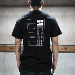 *ILE* shop t-shirt (black) - BLUE LUG ONLINE STORE