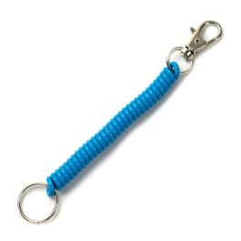 *SUPER COIL* clip on key coil (turquoise) - BLUE LUG ONLINE STORE